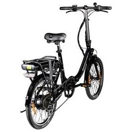 Zündapp Zündapp E-Bike Faltrad Z110 20 Zoll RH 33cm 7-Gang 374 Wh schwarz rot