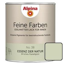 Alpina Feine Farben Lack No. 38 Essenz der Natur pastellgrün edelmatt 750 ml