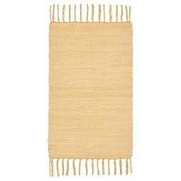 Fleckerlteppich Julia 3 in Beige ca. 70x230cm