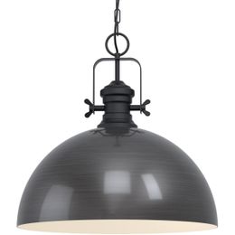Pendelleuchte Eglo "COMBWICH" Lampen Gr. 1 flammig, Ø 53 cm, schwarz (schwarz, hellbeige) Pendelleuchten und Hängeleuchten