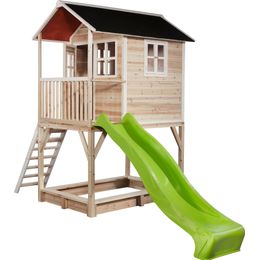 Spielhaus EXIT "Loft 700" Spielhäuser beige (natur) Kinder Spielhaus