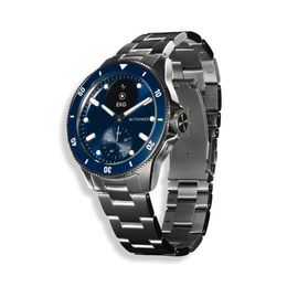 Smartwatch Withings "ScanWatch Nova" Smartwatches blau (silber, blau) Fitness-Tracker