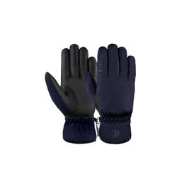 Skihandschuhe Bogner "Jamie STORMBLOXX™" Gr. 9,5, blau (dunkelblau) Damen Handschuhe Fingerhandschuhe