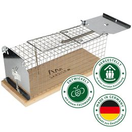 TEVIGO GMBH Gardigo Lebend-Rattenfalle Käfig Made in Germany