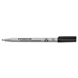 Staedtler Lumocolor Folienstifte Mittel Faserschreiber Schwarz 10 Stück