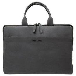 Pride and Soul Rate Laptoptasche 39 x 2,5 x 28 cm Leder Grau