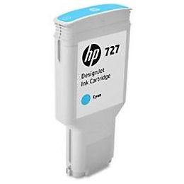 HP 727 Original Tintenpatrone F9J76A Cyan 300 ml