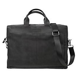 Pride and Soul Mover Laptoptasche 42 x 8 x 30 cm Leder Schwarz