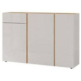 Germania 2529-575 GW-MESA Sideboard Melamin 1.520 x 430 x 1.030 mm Eiche Beige, Hellbraun