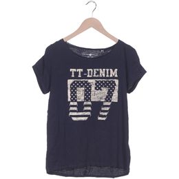 Tom Tailor Denim Herren T-Shirt, marineblau, Gr. 46
