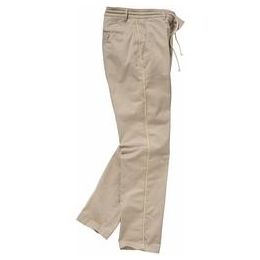 Mey & Edlich Mey & Edlich Herren Business Hose Slim Fit Beige einfarbig - 110