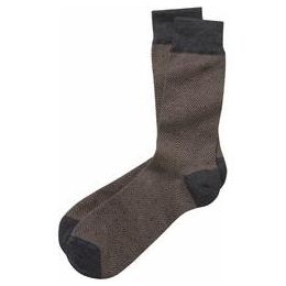 Mey & Edlich Mey & Edlich Herren Socken Grau gemustert