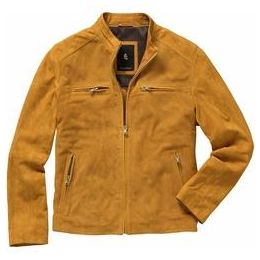 Mey & Edlich Mey & Edlich Herren Wildfang-Lederblouson leicht gelb 48 - 48