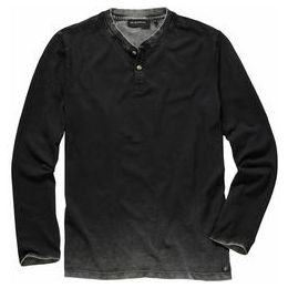 Mey & Edlich Mey & Edlich Herren Blue-Note-Henley schwarz 48