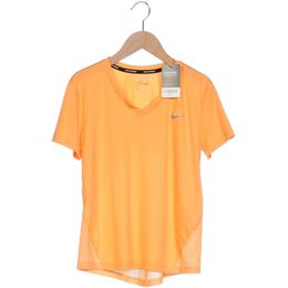 Nike Damen T-Shirt, orange, Gr. 36