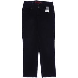 sheego Damen Jeans, schwarz, Gr. 44