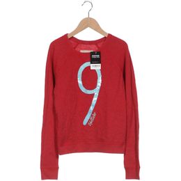 Hollister Damen Sweatshirt, rot, Gr. 34