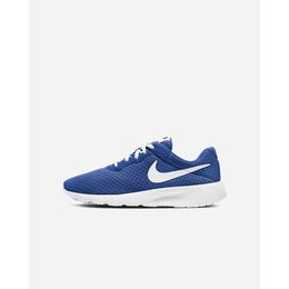 Schuhe Nike Tanjun Blau Kind - 818381-400 4.5Y