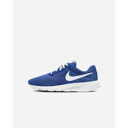 Schuhe Nike Tanjun Blau Kind - 818381-400 7Y