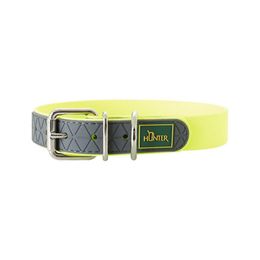 Hunter Tierbedarf Hunde-Halsband Halsband Convenience V2 neongelb