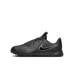 Nike Jr. Phantom GX 2 Academy TF Fußballschuhe für jüngere/ältere Kinder - Schwarz