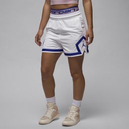 Jordan Sport Diamond Shorts für Damen (ca. 10 cm) - Weiß