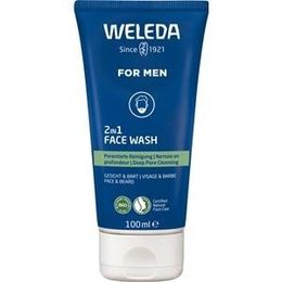 Weleda Herrenpflege Gesichtsreinigung FOR MEN 2in1 Face Wash