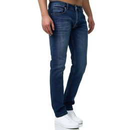 John Kayna Slim-fit-Jeans Herren Jeans Hose Slim Fit Männer Skinny Denim Designerjeans 600JS (Jeanshose Designerjeans Bootcut