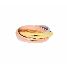 Adelia´s Fingerring ADELIA´S "333 Gold Ring" Fingerringe Gr. 56, Gelbgold 333, goldfarben Damen Fingerringe