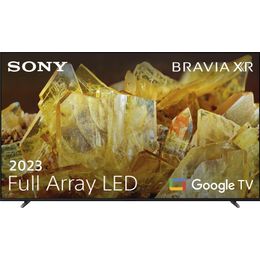 E (A bis G) Sony LCD-LED Fernseher "XR-75X90L" schwarz (titanschwarz) LED Fernseher