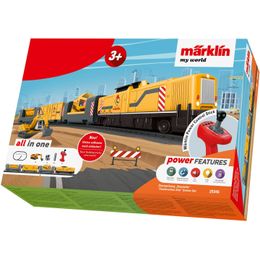 Märklin Modelleisenbahn-Set MÄRKLIN "Märklin my world - Startpackung Baustelle 29346" Modelleisenbahnen gelb (gelb, grau) Kinder Modelleisenbahn-Sets