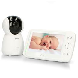 Video-Babyphone Alecto "mit 5 Farbdisplay" Babyphones weiß Baby Babyphone