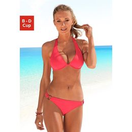 Bügel-Bikini Chiemsee Gr. 36, Cup D, rot (hummer) Damen Bikini-Sets Ocean Blue