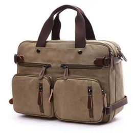 D-IDEAZ Laptoptasche Canvas Carryall Business Bag