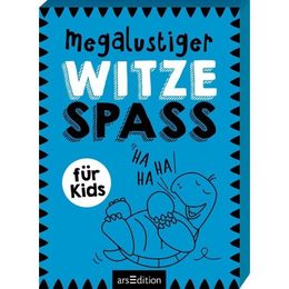Ars Edition Megalustiger Witzespaß für Kids, 50 Karten - Ute Löwenberg, Kartoniert (TB)