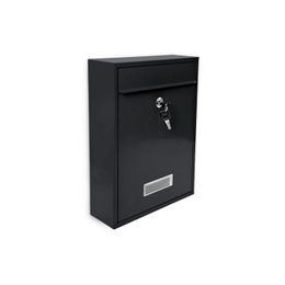 Relaxdays Aufbewahrungsbox Briefkasten Design 35 cm Farbauswahl