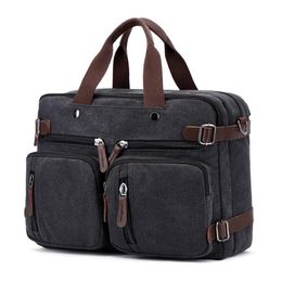 D-IDEAZ Laptoptasche Canvas Carryall Business Bag