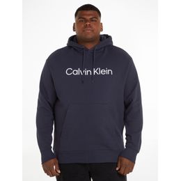Calvin Klein Big&Tall Kapuzensweatshirt CALVIN KLEIN BIG&TALL "BT_HERO LOGO COMFORT HOODIE" Gr. 4XL, blau (night sky) Herren Sweatshirts