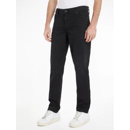 Slim-fit-Jeans Calvin Klein "SLIM FIT RINSE BLACK" Gr. 30, Länge 32, schwarz (black32) Herren Jeans Slim Fit