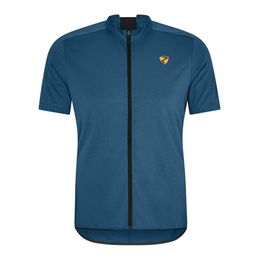 Radtrikot Ziener "NADEKO" Gr. 46, blau (darkblue) Herren Trikots