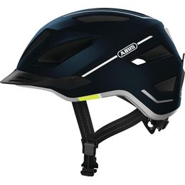 Fahrradhelm Abus "PEDELEC 2.0" Helme Gr. L Kopfumfang: 56 cm - 62 cm, blau (midnight blue) Fahrradhelme für Erwachsene