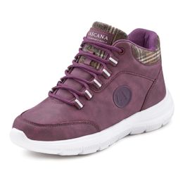 Sneaker Lascana Gr. 37, lila (violett) Damen Schuhe Boots