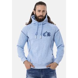Cipo & Baxx Sweatshirt CIPO & BAXX Gr. L, blau Herren Sweatshirts
