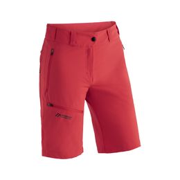Funktionsshorts Maier Sports "Latit Short W" Gr. 38, Normalgrößen, rot (hellrot) Damen Hosen Sport Shorts
