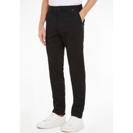 Stoffhose Calvin Klein Gr. 30, Länge 32, schwarz (schwarz32) Herren Hosen Stoffhosen mit praktischem Gürtel