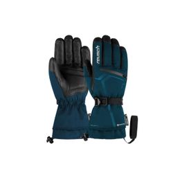 Skihandschuhe Reusch "Down Spirit GORE-TEX" Gr. 10,5, blau (blau, schwarz) Damen Handschuhe Sporthandschuhe