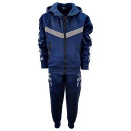 Fashion Boy Trainingsanzug Thermo Trainingsanzug Freizeitanzug Jogginganzug Jungen/Mädchen JF306 (Set)