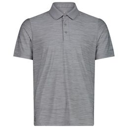 CMP - Polo Melange Stretch - Polo-Shirt Gr 46 grau