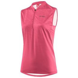 Löffler Löffler - Women's Bike Sleeveless Shirt Half Zip Cutina - Rad Singlet Gr 36 rosa