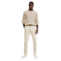 Tom Tailor Denim Chinohose SLIM CHINO BELT mit Stretch